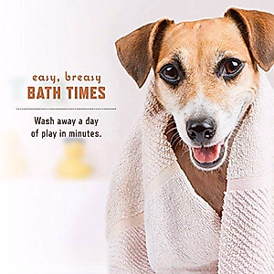 Rocco & Roxie Dog Shampoo and Conditioner - Soothe Oatmeal Shampoo for Itch Relief, Calm Hypoallergenic Shampoo for Sensitive Skin, and Shine Argan Oil Pet Wash - Puppy Bathing Supplies