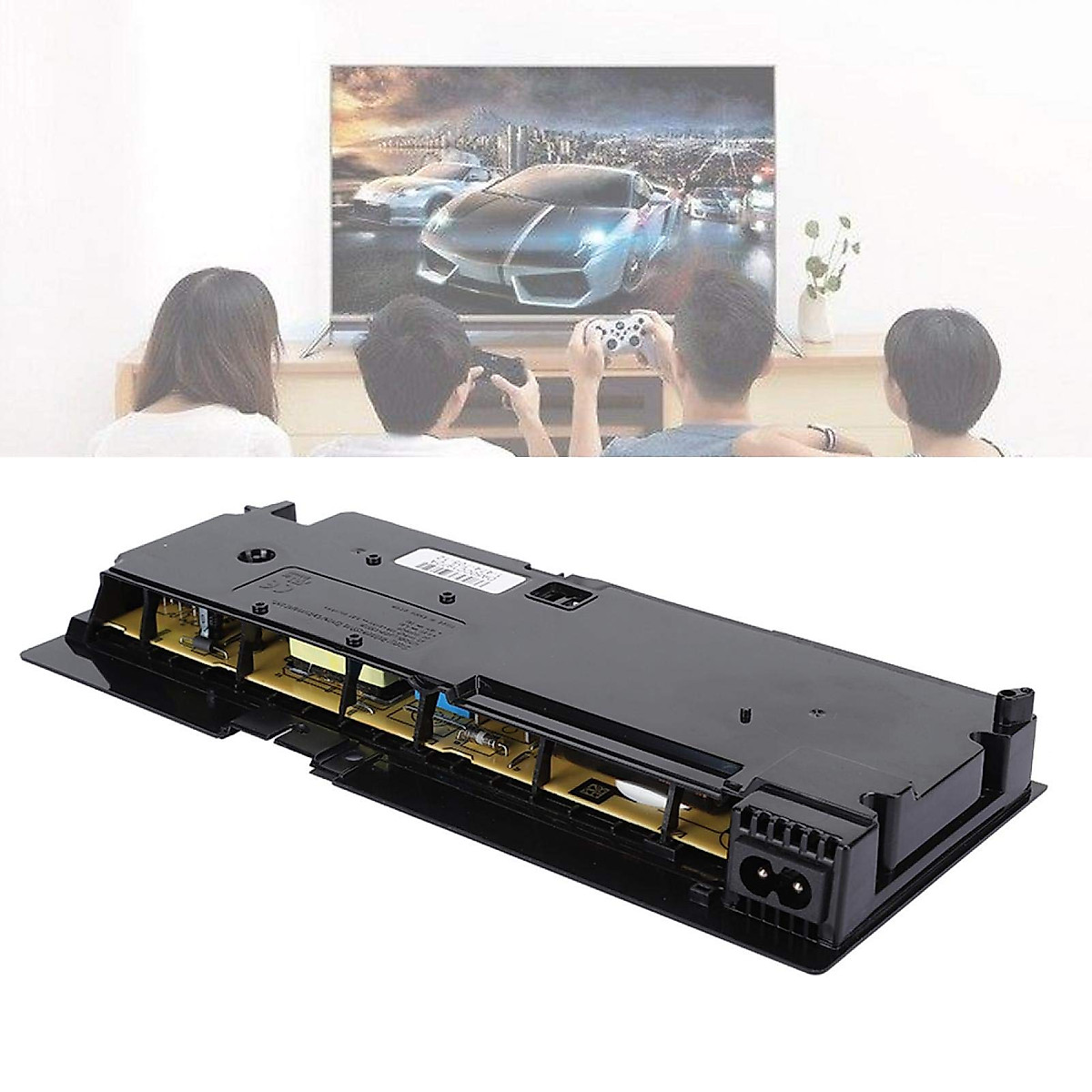 ASHATA eboxer-1-160CR Original Power Suppl for PS4 Slim 2000, Power Supply Unit Adapter Replacement for PS4 Slim 2000 (-160CR)