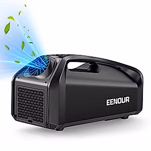 EENOUR QN750 Portable Air Conditioners, Home AC Unit 2900 BTU's, Dual Hose System, 250W Low Power Consumption for Camping Tent, Truck, Car, Van and RV