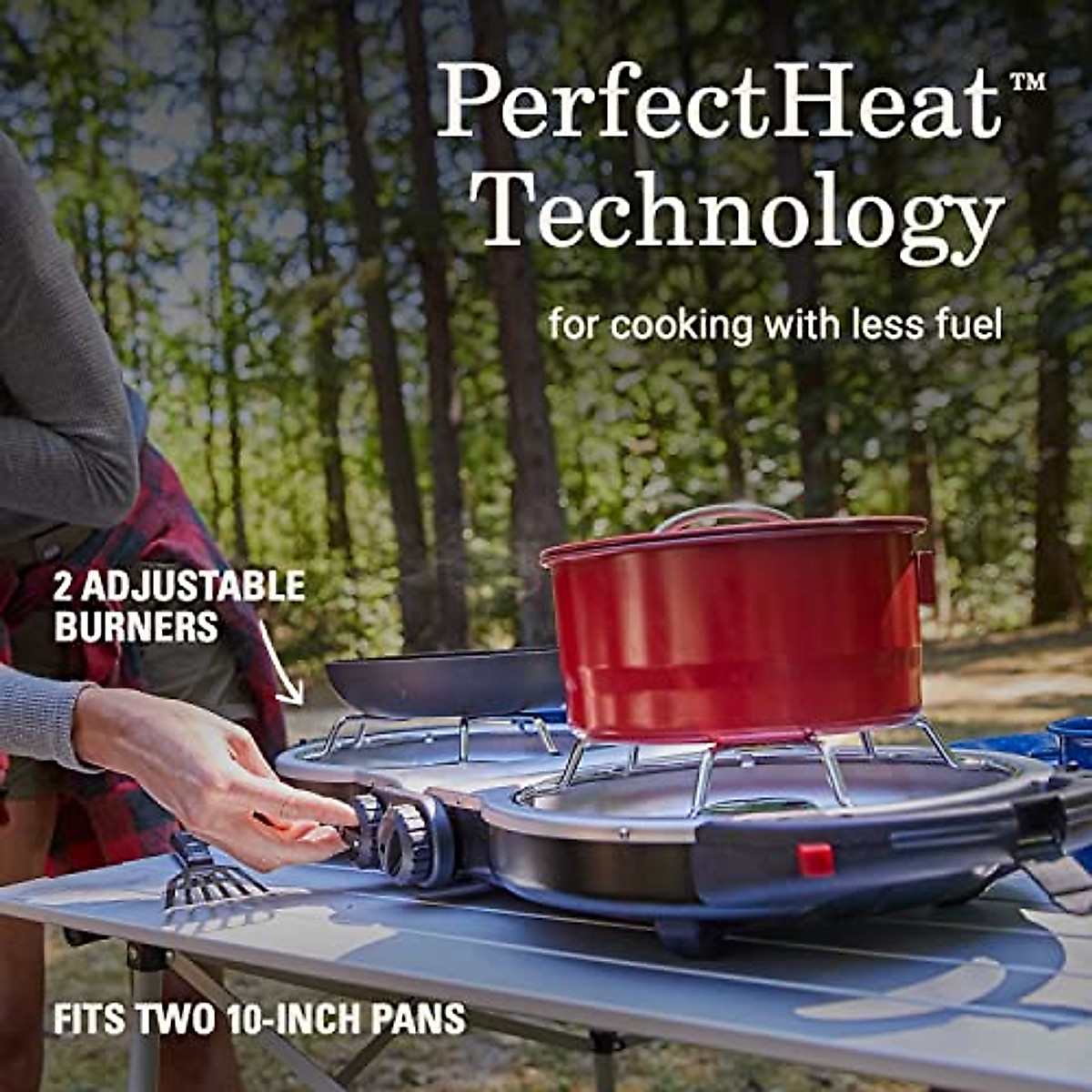 Coleman Camping Stove—Fold N Go Propane Camping Stove