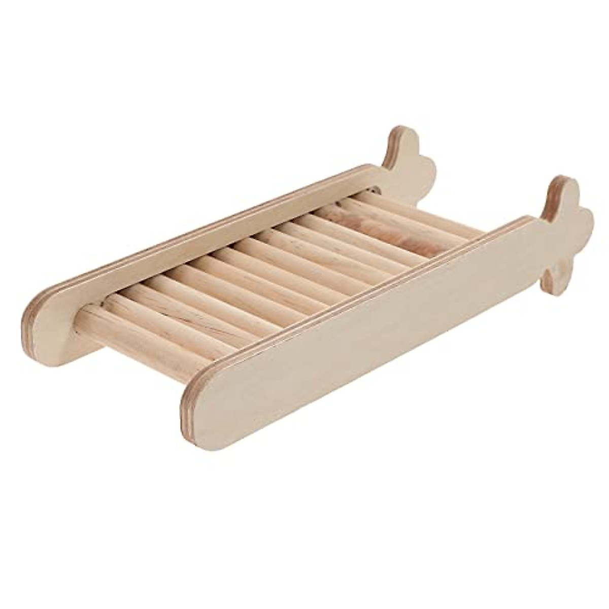 iplusmile 2pcs Hamster Climbing Ladder Hamster Wood Ladder Rat Chew Rat Ladder Hamster Cage Accessories Hamster Toys Cage for Guinea Pigs Wood Ladder Toy Wooden Sports Chinchilla Cage