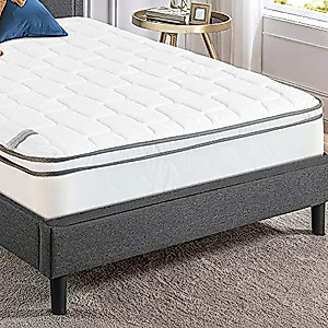 Spinal Solution 10-Inch Medium Plush Eurotop Pillowtop Innerspring Fully Assembled Mattress Good For The Back King Size