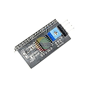 PCF8574T IIC I2C TWI SPI Serial Interface Board Module Port is Suitable for Arduino LCD 1602 LCD 2004 LCD Black Display Module