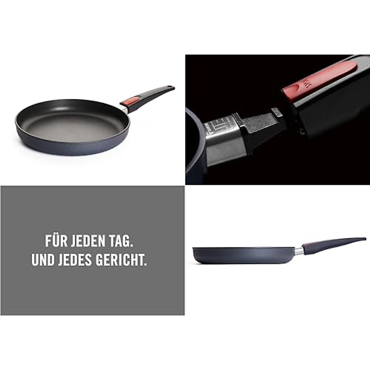 Woll Diamond Plus Nonstick Fry Pan with Detachable Handle, 11-Inch