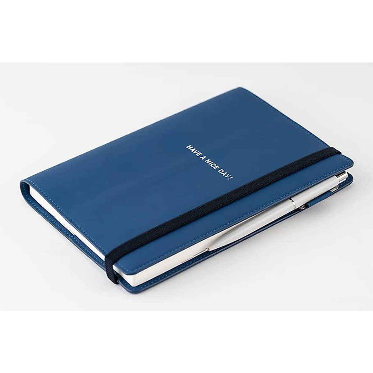 Hobonichi Techo Cousin Cover [A5 Cover Only] Have a Nice Day! (Blueberry)