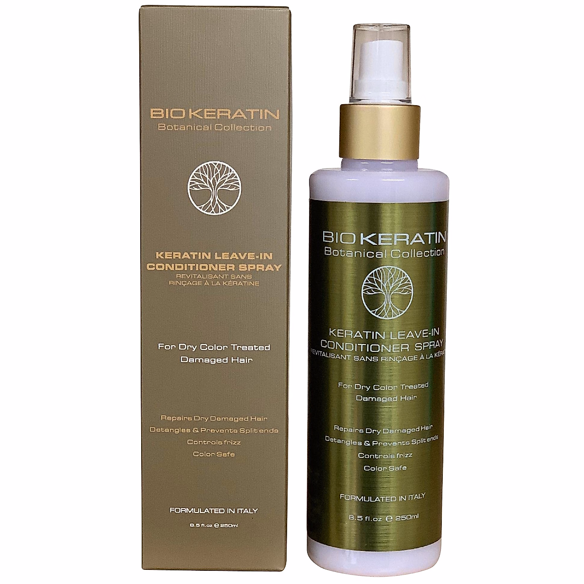 Bio Keratin Botanical Collection Keratin Leave-in Conditioner Spray + Liner 101 LPS40