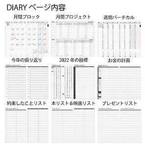 Kokuyo JBM1DB-22 Biz Mini Notebook, 2022 B6 Slim, Matte Navy, Begins December 2021