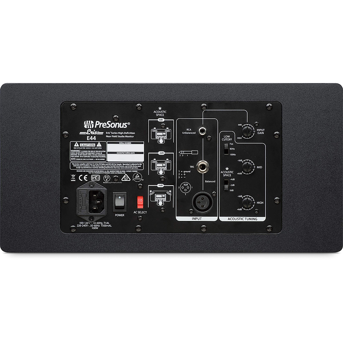 PreSonus Eris E44 MTM Dual 4" Powered Studio Monitor