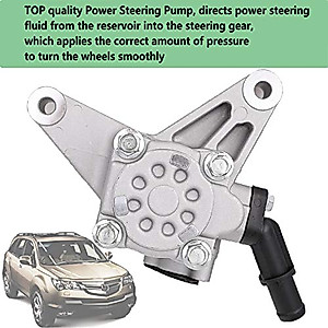 56110-PVJ-A01 Power Steering Pump,Power Assist Pump compatible for 2005-2008 Honda Pilot 2005-2010 Honda Odyssey 2007-2013 Acura MDX Replace 56110-RGL-A03,56110-RYE-A02,21-5442