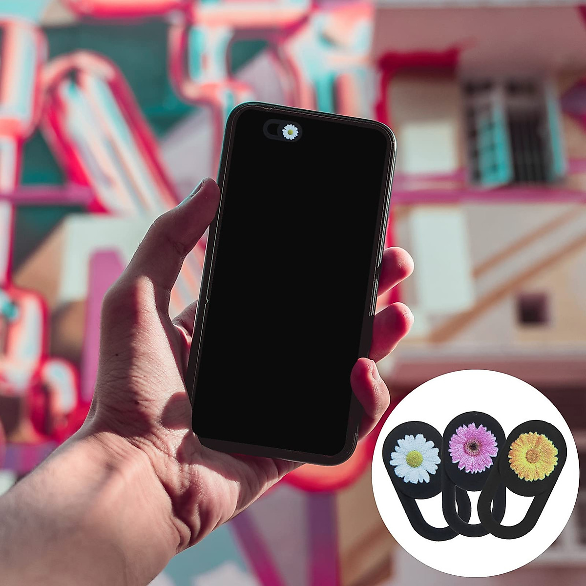 Sosoport 3pcs Camera Privacy Cover Camera Privacy Slider Web Camera Cover Camera for Computer Webcam Privacy Lens Protectors Webcam Slider Camera Shield Cover Abs Protective Case Flat