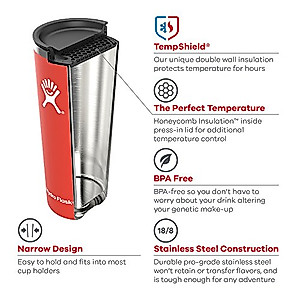 Hydro Flask 32 oz. Tumbler - Stainless Steel, Reusable, Vacuum Insulated with Press-In Lid , Alpine