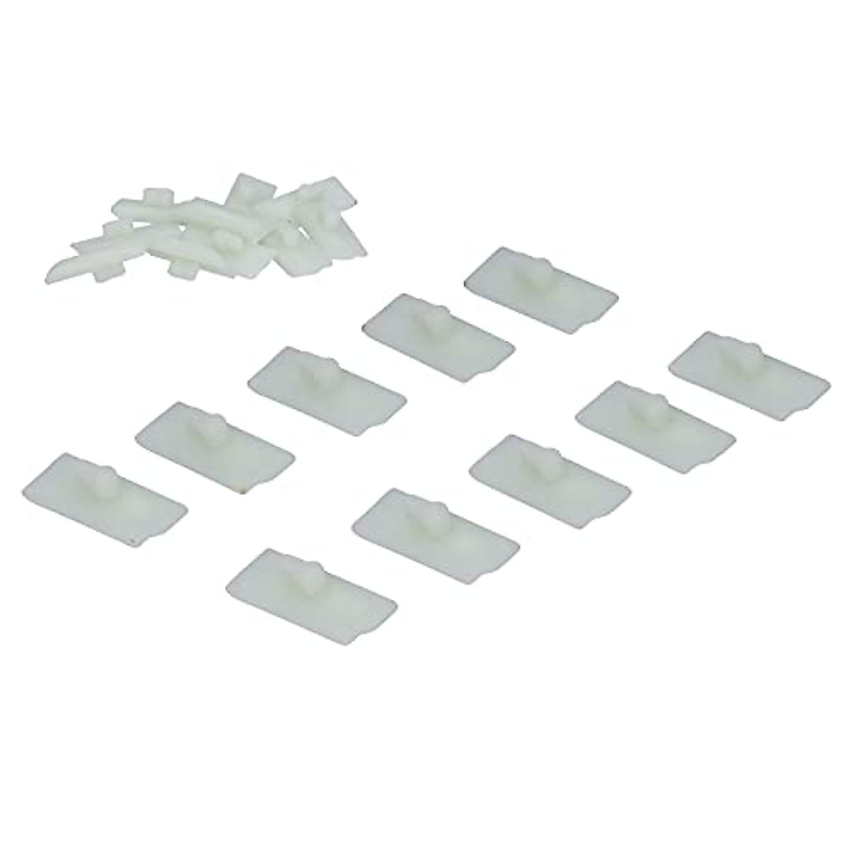 Akozon 10PCS Chain Guide, MS290 381 360 390 440 640 660 Anti-dust Cover pad Bumper Strip Fit for Slider Steele Accessories Garden Tool Chainsaw Replace Parts