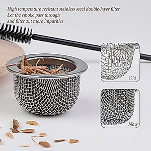 Cocktail Smoker -Cocktail Smoker Kit with Wood Chips Old Fashioned Kit, Whiskey & Bourbon Cocktail,Gifts for Men, Drink Smoker Culinary Wood Chips for Smoking