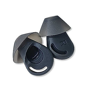 Miayaya Ear Buds Tips Spare Kit Compatible for Plantronics Voyager 6200 UC Bluetooth Headset Earphones Silicone Eartips Replacement Eargel Earbuds Gels Small Medium Large Size Durable 3 Pairs