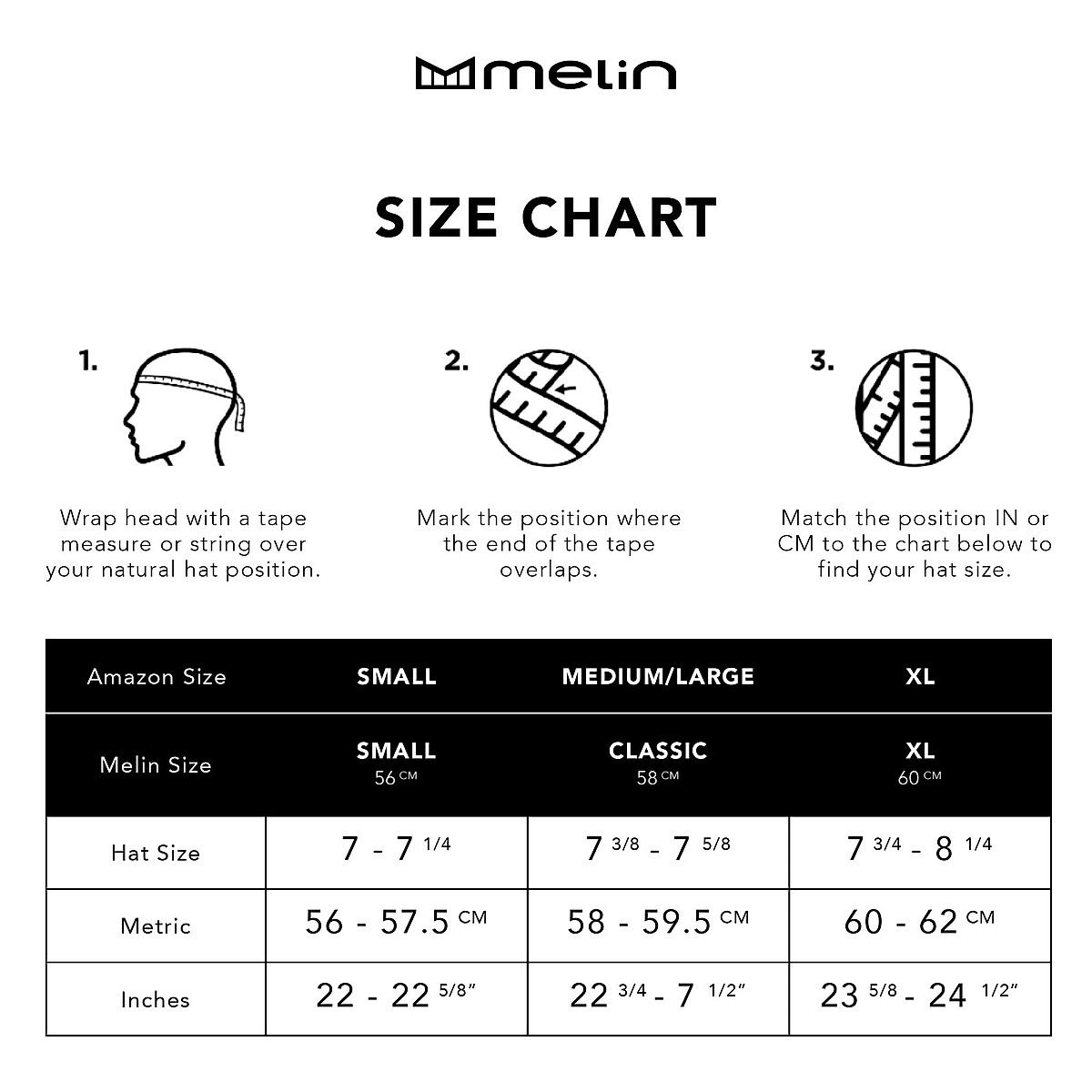 melin Odyssey Stacked Hydro, Heather Charcoal, Men's Performance Snapback Hats, Water-Resistant Fitted Baseball Caps for Men & Women, Golf, Running, or Workout Hat, XL