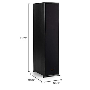 Klipsch Reference R-610F Floorstanding Speaker, Black, Pair