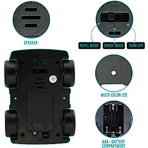 Pidoko Kids Cartoon Toy Car for Toddlers - Hand Gesture Follow or Chase - Fun Gifts for Boys and Girls 2 Year Old and Up