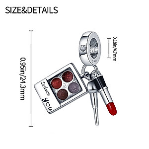 TINSLO Women's Fashion Sophisticated Charm for Pandora Pendant Bracelet, 925 Sterling Silver Beaded Gifts for Women