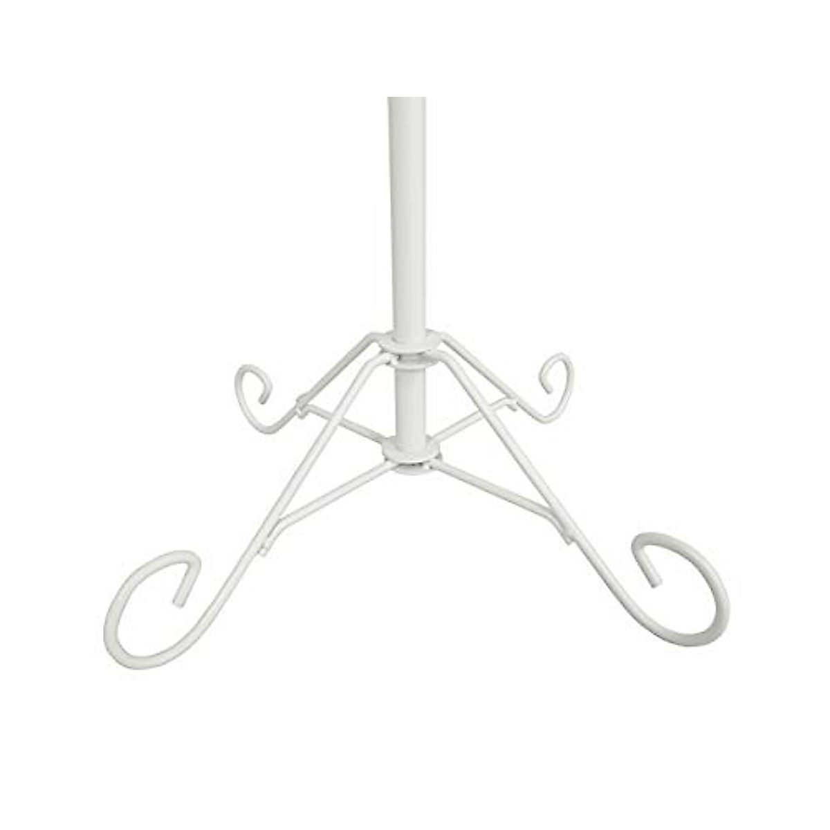 FixtureDisplays® 60" High Spiral Clothing Rack with 20 Ball Stops, Versatile Apparel Hanger Floor Stand Display Rack 16967-NF Shipping Fee Required