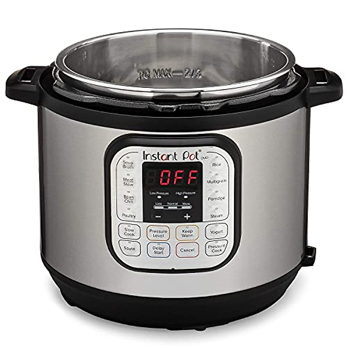Instant Pot Stainless Steel Inner Cooking Pot 6-Qt, Polished Surface, Rice Cooker, Stainless Steel Cooking Pot