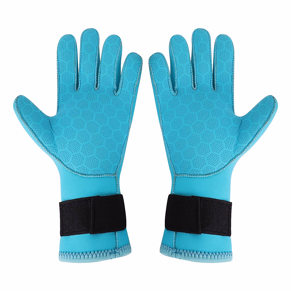 Diving Wetsuits Gloves Neoprene Gloves Scuba Gloves Water Gloves 3MM Neoprene Women Men Five Finger Warm Winter Gloves Snorkeling Paddling Surfing Kayaking Canoeing Spearfishing Skiing Dive Gloves