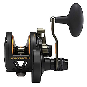 PENN Fishing Fathom Lever Drag 2 Speed Conventional Fishing Reel