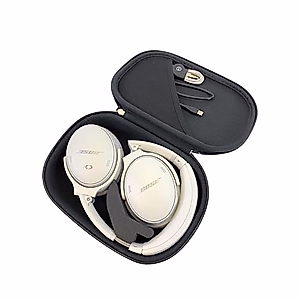 Bose QuietComfort 45 Wireless Bluetooth Noise Cancelling Headphones, Over-Ear Headphones with Microphone, Personalized Noise Cancellation and Sound, White Smoke