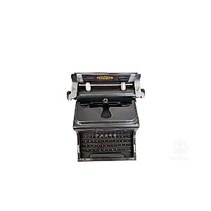 Old Modern Handicrafts 1945 Triumph German Typewriter Handmade Metal - Non-Functional Typewriter Display Model Only