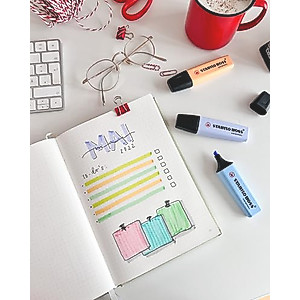 STABILO Highlighter BOSS ORIGINAL Pastel - Pack of 10 - Pink Blush