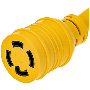 l14-30 Generator Cord 100 Feet JTW Cable, 125/250V 20Amp 7500 Watts UL Certified