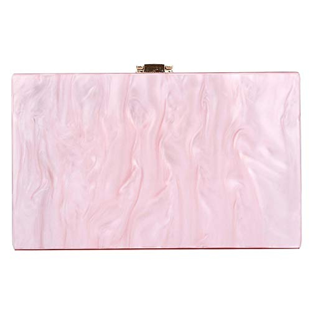 Womens Glitter Sequins Evening Bag Box Acrylic Star Designer Party Prom Wedding Clutch Purse Handbag (Black) One Size