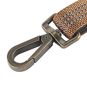 Carhartt Shock Absorbing Dog Leash Carhartt Brown/Brushed Brass