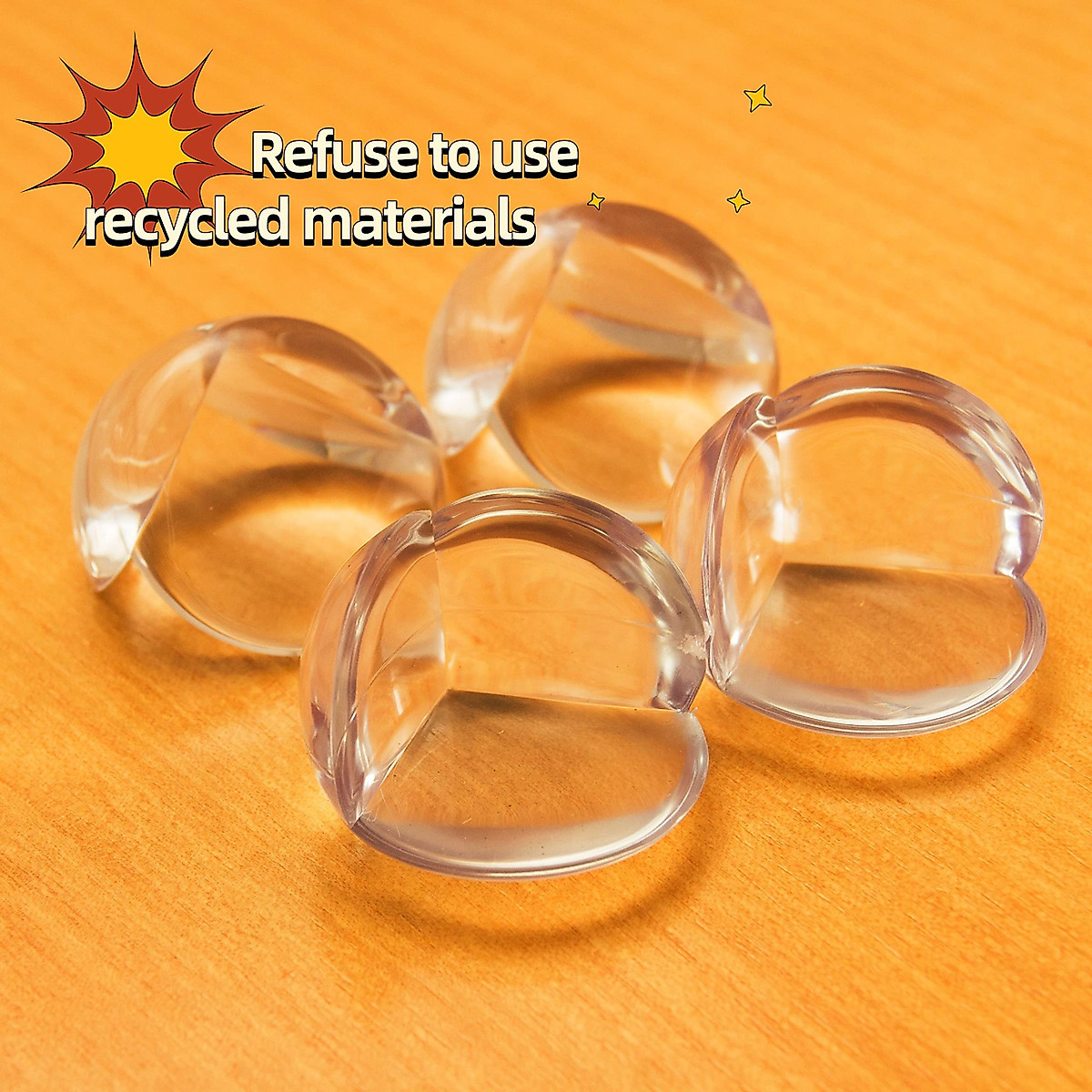 Corner Protector Table Corner Guard Baby Proofing Table Corner Guards Protectors for Furniture Against Sharp Corners,Clear Furniture Protectors for Child Safety 12PCS