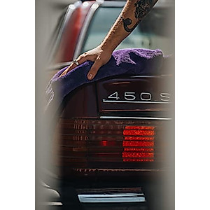 55tech Fast Drying Towels for Cars 31"x20" Car Wash Dry & Clean Microfiber Towel Twist-Loop Pile for Faster One-Pass Vehicle Cleaning Detailing Trucks SUVs Boats Superior Absorbency GSM1600