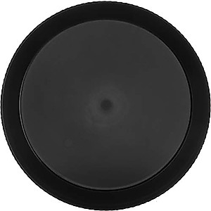 Carlisle FoodService Products 652703 WeaveWear Round Serving Basket, 10", Black (Pack of 12)