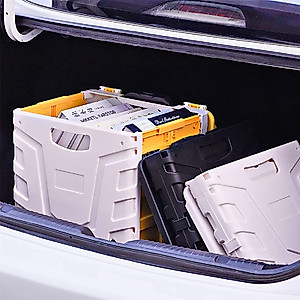 Foldable Utility Cart,Portable Folding Cart Tools Carrier with Telescopic Handle Heavy Duty Shopping Cart with 360degree Rolling Swivel Wheels for Travel Shopping Moving Luggage(Yellow),Yellow