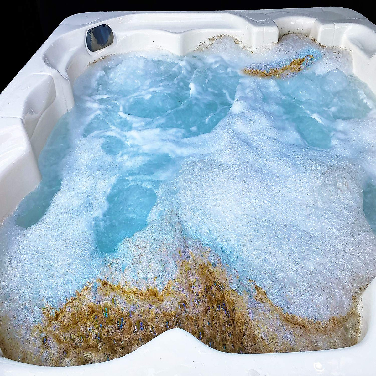 Spa System Flush Super-Cleaner: Hot Tub & Jetted Whirlpool Bath Oily Grime Plumbing Purge 16oz. (1)