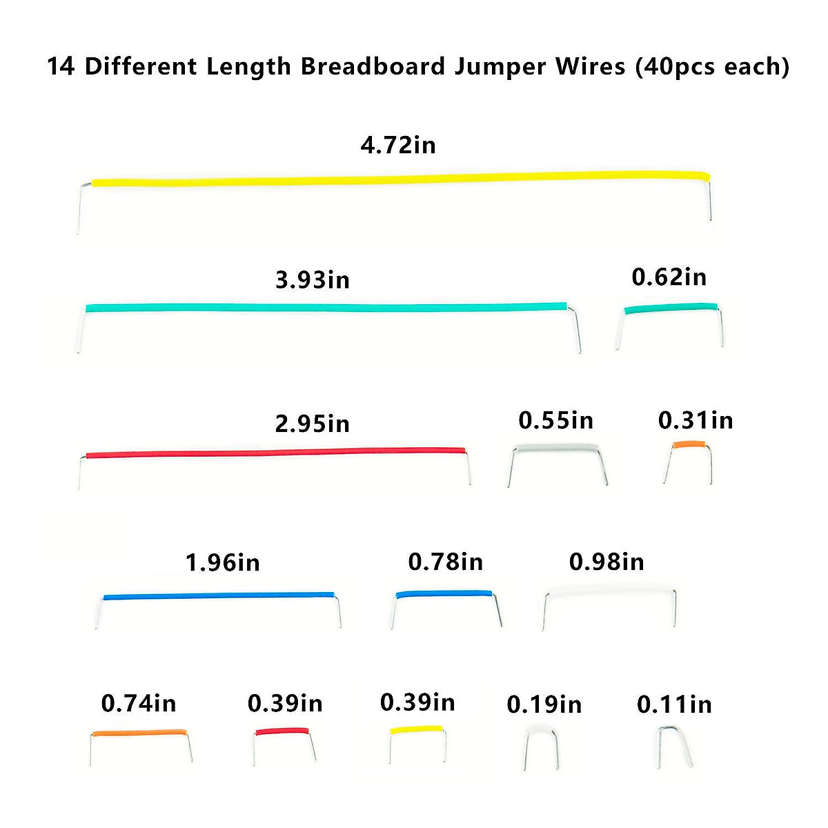 Testeronics 24AWG 560 PCS Jumper Wires Kit with 6PCS Tweezers for Arduino or Raspberry Pi,Breadboard Prototyping Solder Circuit,Electronics Experiment