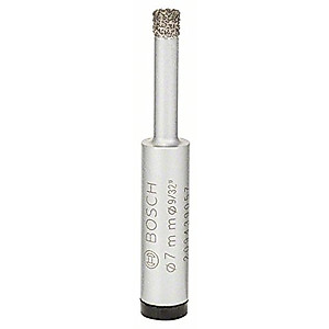 Bosch 2608587140 Easy Dry Diamond Drill Bit, 7mm, Silver