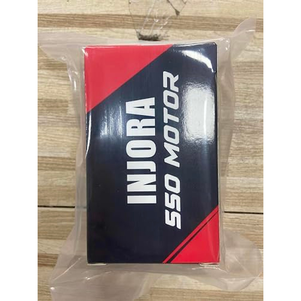 INJORA RC Motor 550 Brushed Waterproof Motor for 1/10 Short-Course Truck Slash VKAR 10SC HPI HoBao HuanQi 727(12T)