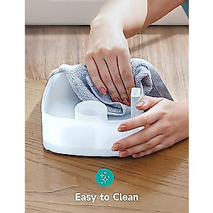 HiCOZY Air Cooler with 2 Ultrasonic Mist Levels & 3 Fan Speeds, Evaporative Air Cooler with Detachable 650ml/23oz Water Tank, 3-in-1 Portable Air Cooling Fan Humidifier for Desktop, Office and Bedroom