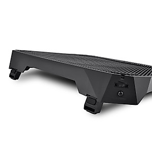 Thermaltake Massive V20 Steel Mesh Panel Single 200mm Blue LED Fan Adjustable Speed Control 10"-17" Laptop Notebook Cooling Pad CL-N004-PL20BL-A