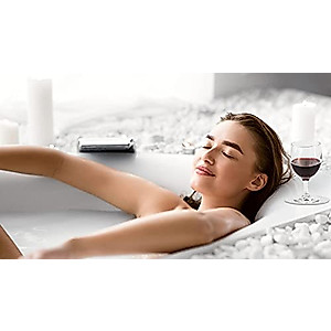 TARVER - Drink Silicone Coasters Set of 8 - Tabletop Protection, Soft Coasters, Slip Resistant, Easy Wash and Fits Any Size Drinking Glass (White, 4 W x 4 H x 0.2 D), 4Wx4Hx0.2D