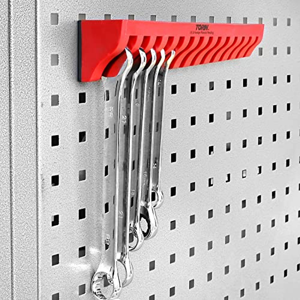 BIG RED MTOMWH14SRTR Tool Storage Organizer: Magnetic Wrench Rack