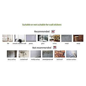 Colorful Rainbow Wall Sticker Stickers,for Baby Kids Girls Bedroom Wall Art,Peel and Stick Large Fabric Watercolor Rainbow Wall Mural Stickers,Rainbow Wall Sticker Decals for Living Room,94.49"x82.68"