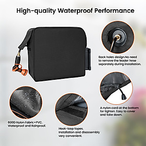 Thxbag Reel Cover for Giraffe Tools AW40 Series, UV Resistant, Waterproof,Antifreeze and Anti-Fading Cover for Wall Mounted Garden Hose Reel