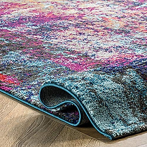 nuLOOM Reva Colorful Abstract Area Rug, 5' x 8', Multi