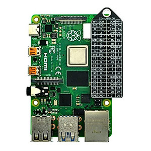 GPIO Name BCM wPi Pinout Reference Card for Raspberry Pi Model A+, B+, Zero, 2, 3, 3B+, 4B (Pack of 4pcs)
