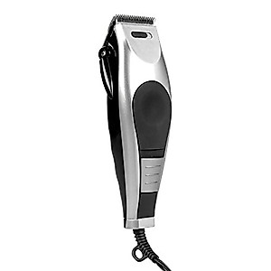 Vivitar Trimmer Kit with Beard Trimmer and Hair Clippers for Men | Professional Hair Clippers for Barbers and Household Users, Safe Electric Razor for Men, 7 Adjustable Height Settings, Black