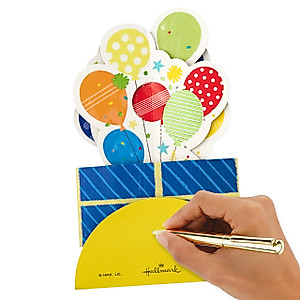 Hallmark Paper Wonder Birthday Pop Up Card (Balloons)
